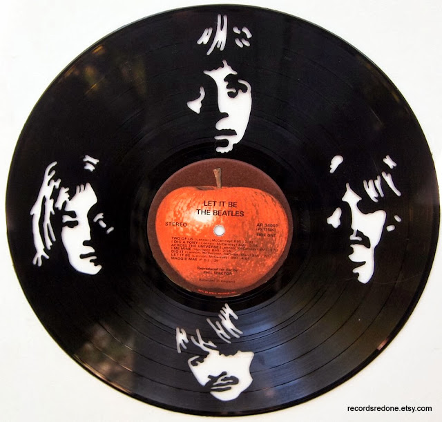 Hand Cut Vinyl Record Silhouettes(26 Pics) - STATIONGOSSIP