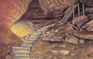 Kentucky Travels: Corkscrew in Mammoth Cave in Old Kentucky