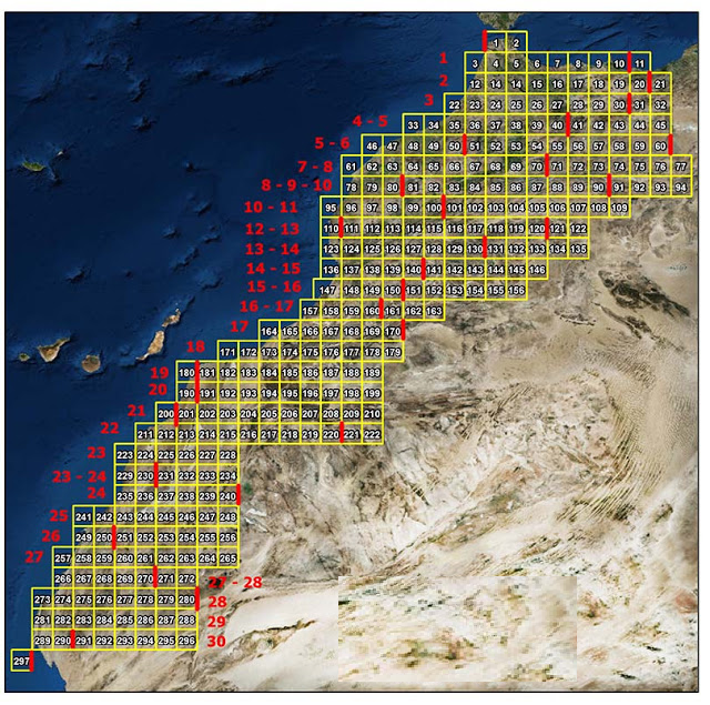 جميع الخرائط الطبوغرافية المغربية بمقياس 1/100000