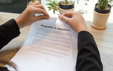 StudioCriss: Prenehanje pogodbe o zaposlitvi s sporazumom