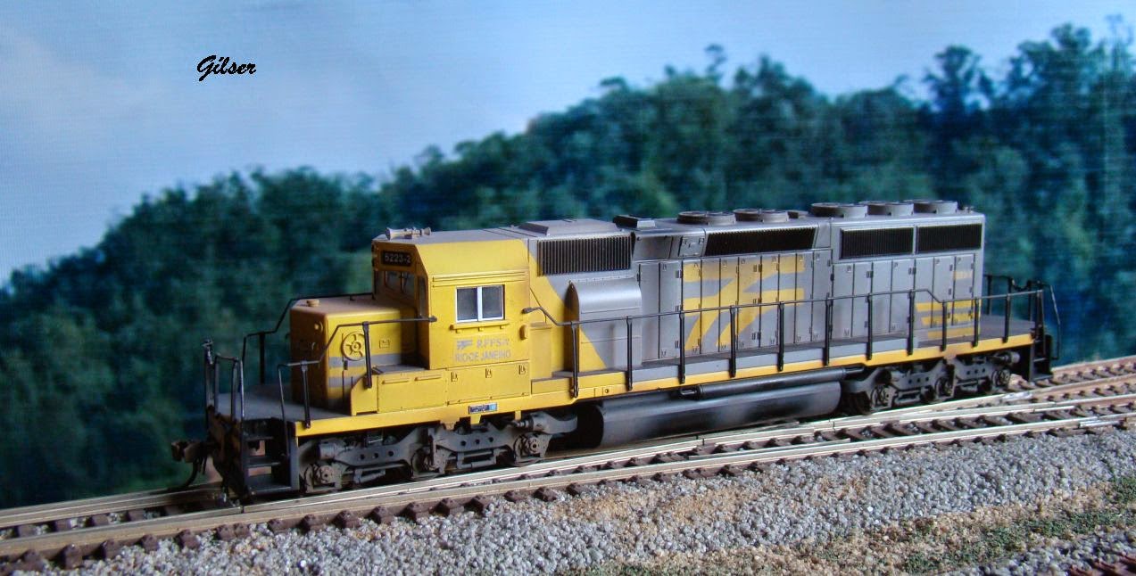 Gílser ferreo trens: SD40-2 RFFSA FASE 2
