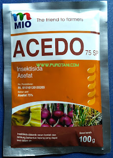 Acedo 75 sp bahan aktif asefat 75% | PUROTANI