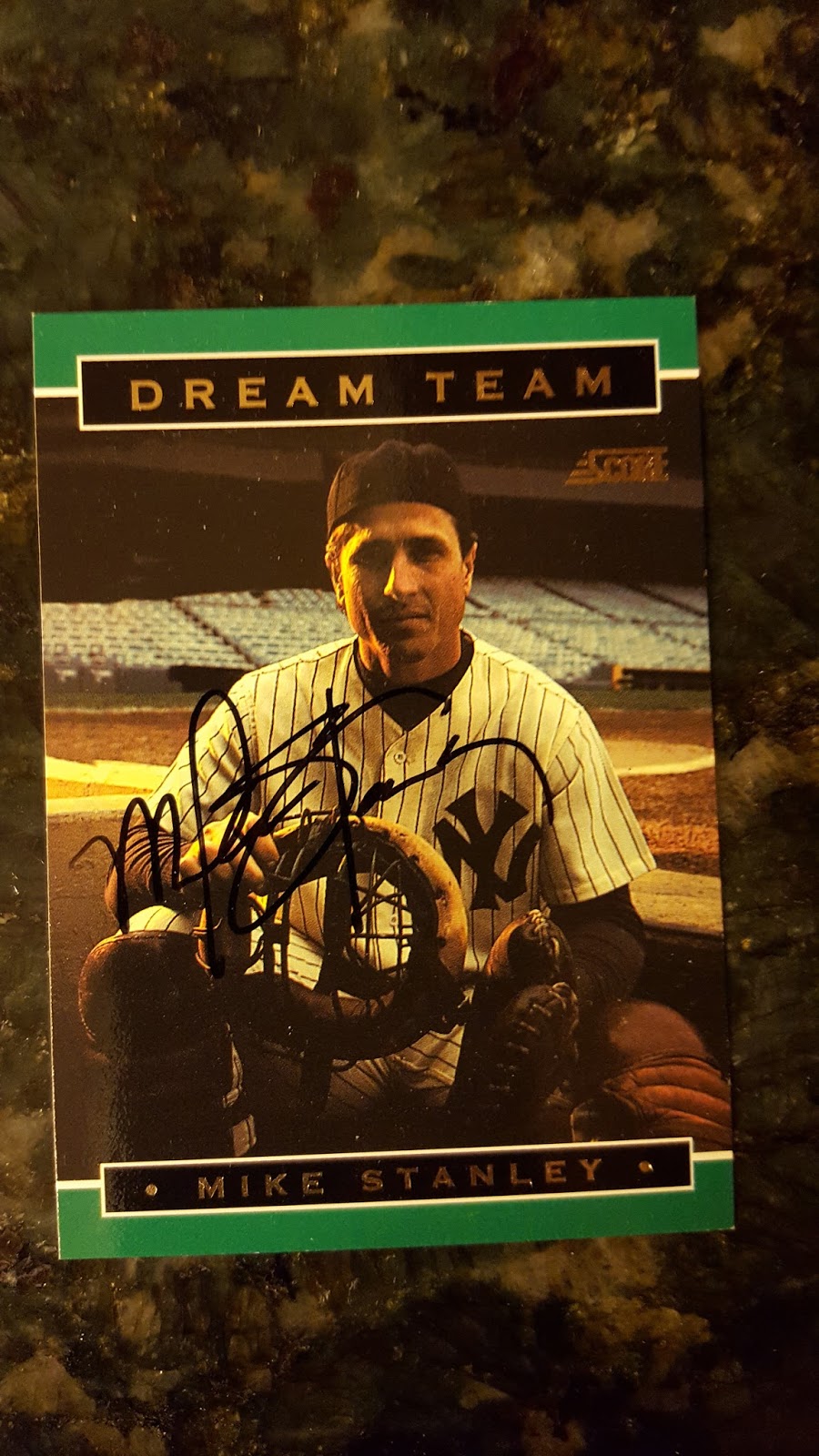 Autograph Through The Mail Athletes: Mike Stanley