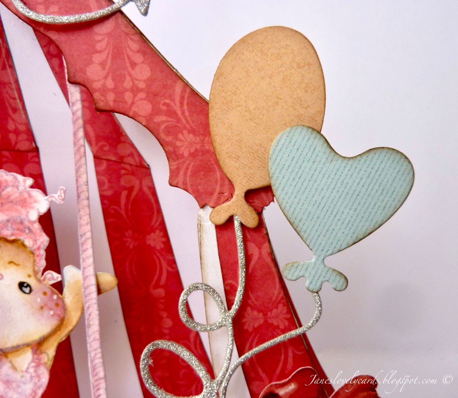 Jane's Lovely Cards : The Greatest Showman Birthday Card