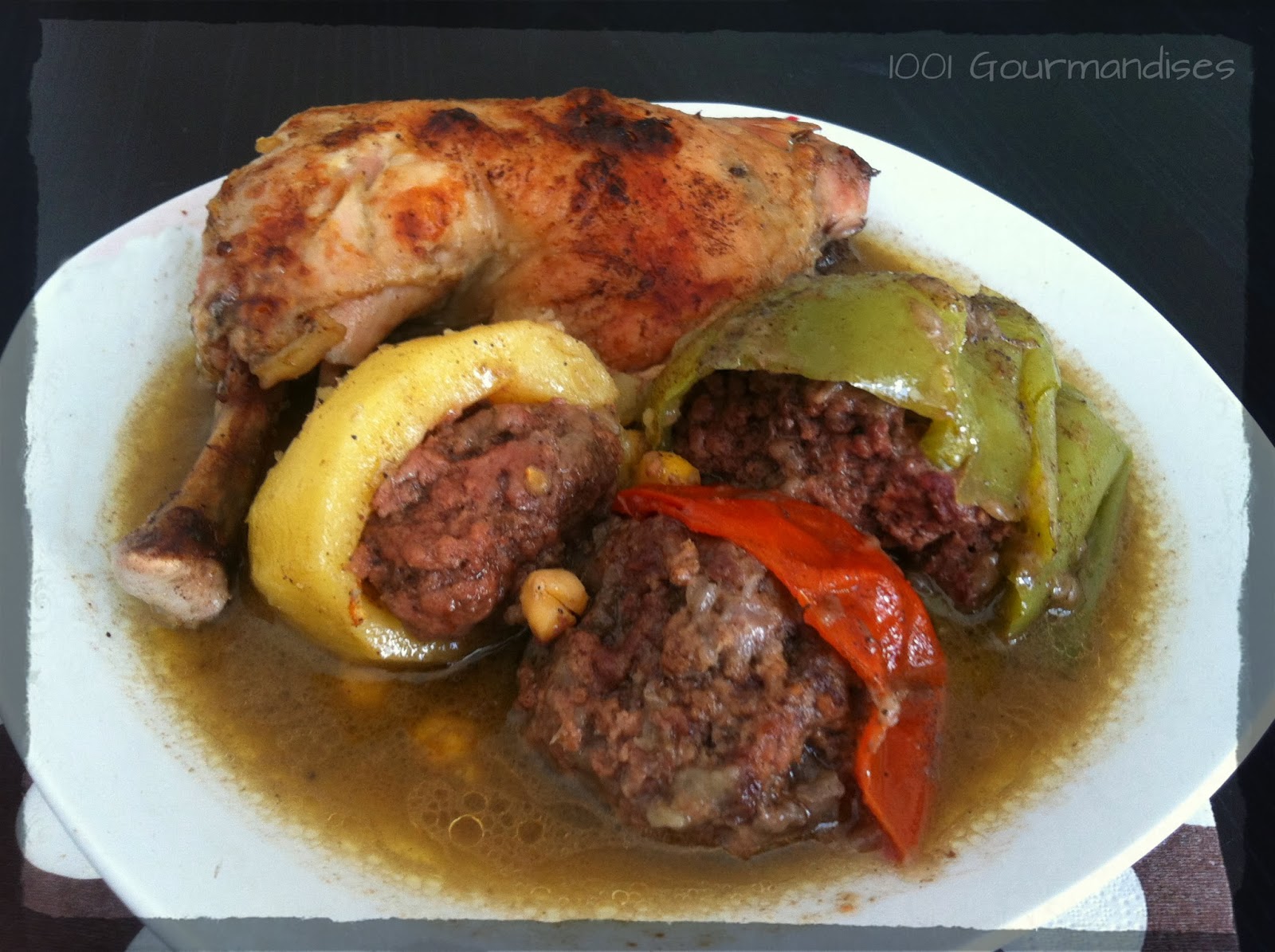 1001 Gourmandises: Dolma algéroise