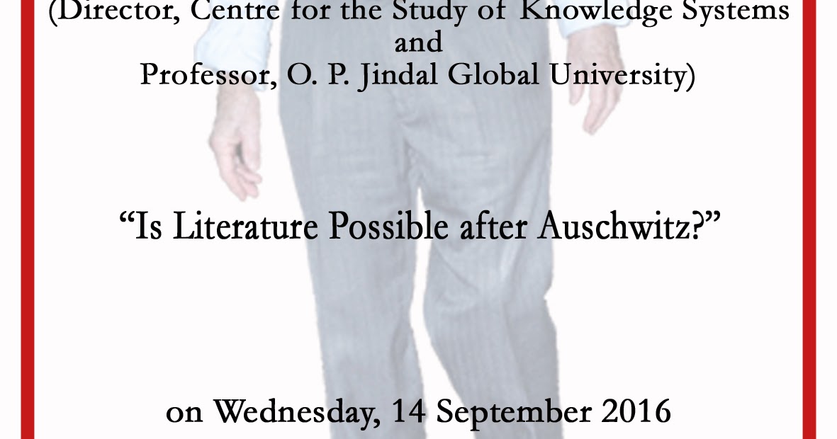 Literary Musings ...: Remembering a Professor