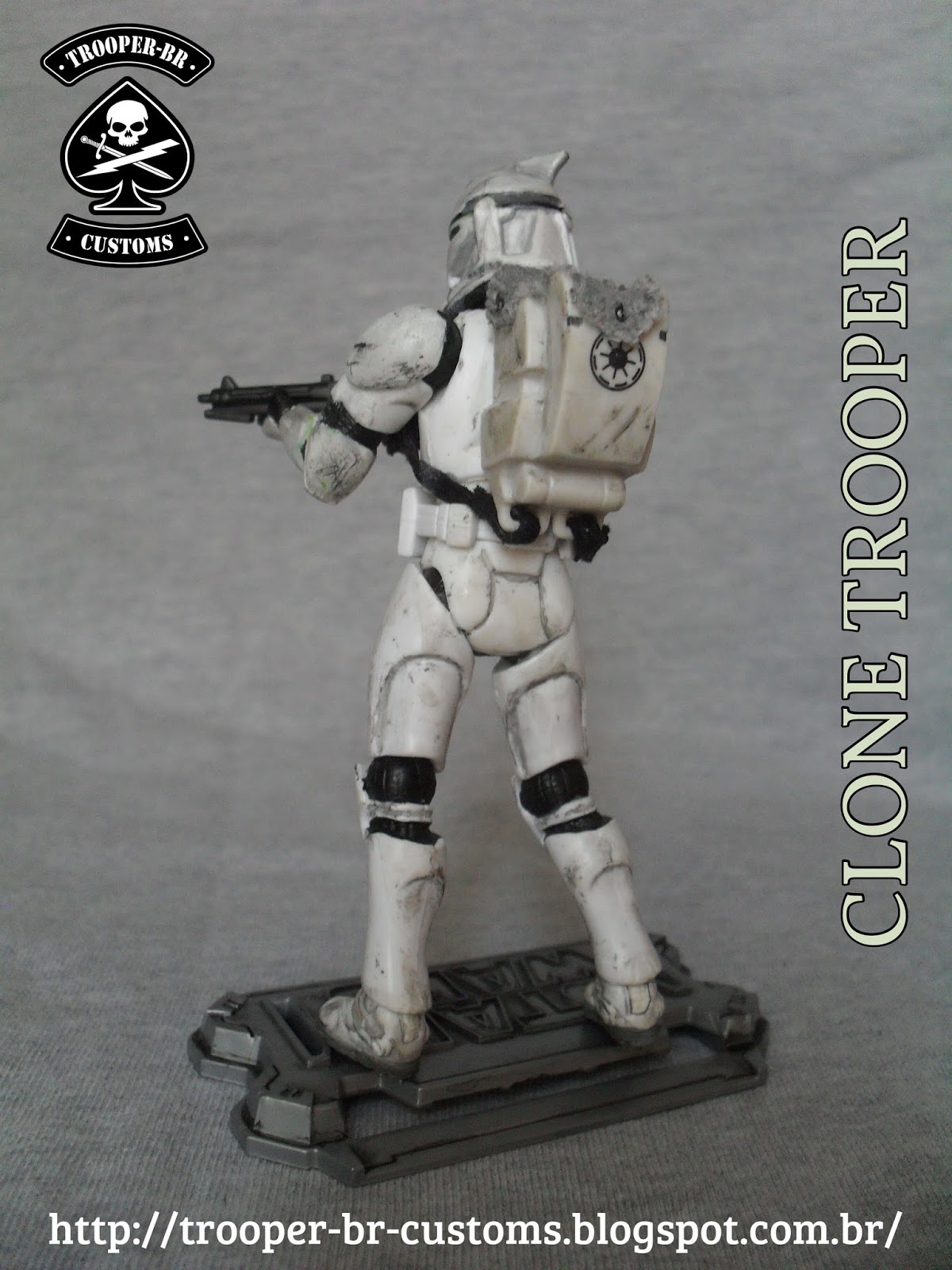 Gi joe Custom Action Figures: Clone Trooper - Star Wars