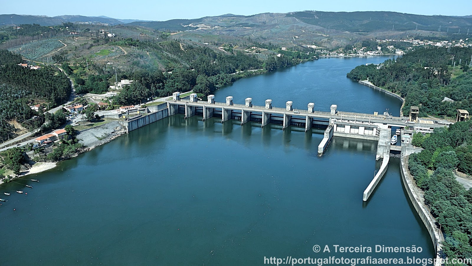 A Terceira Dimensão: Barragem de Crestuma-Lever