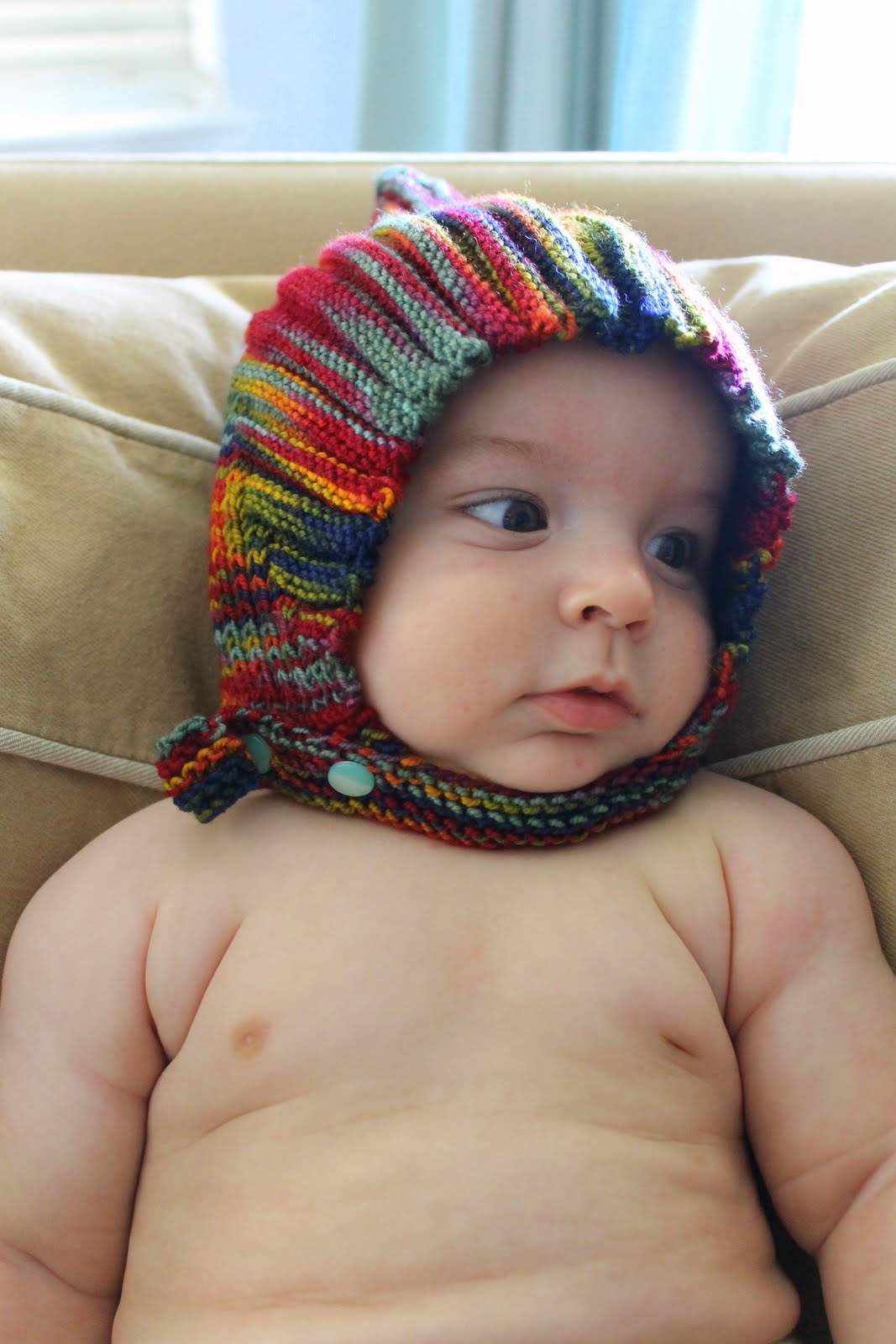 be.knit.picky.: Baby K's Pixie Hat