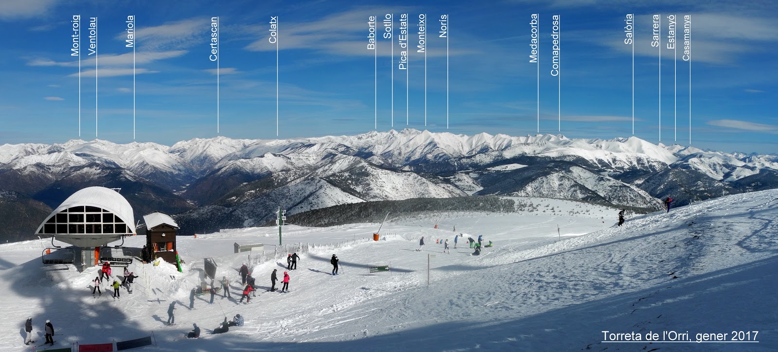 Blog de muntanya: Torreta de l'Orri (2.439 m), amb esquís