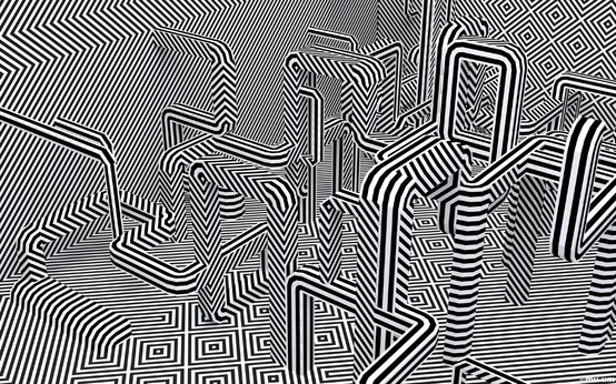 Optische illusies en gezichtsbedrog: Leuk optisch bedrog en illusies