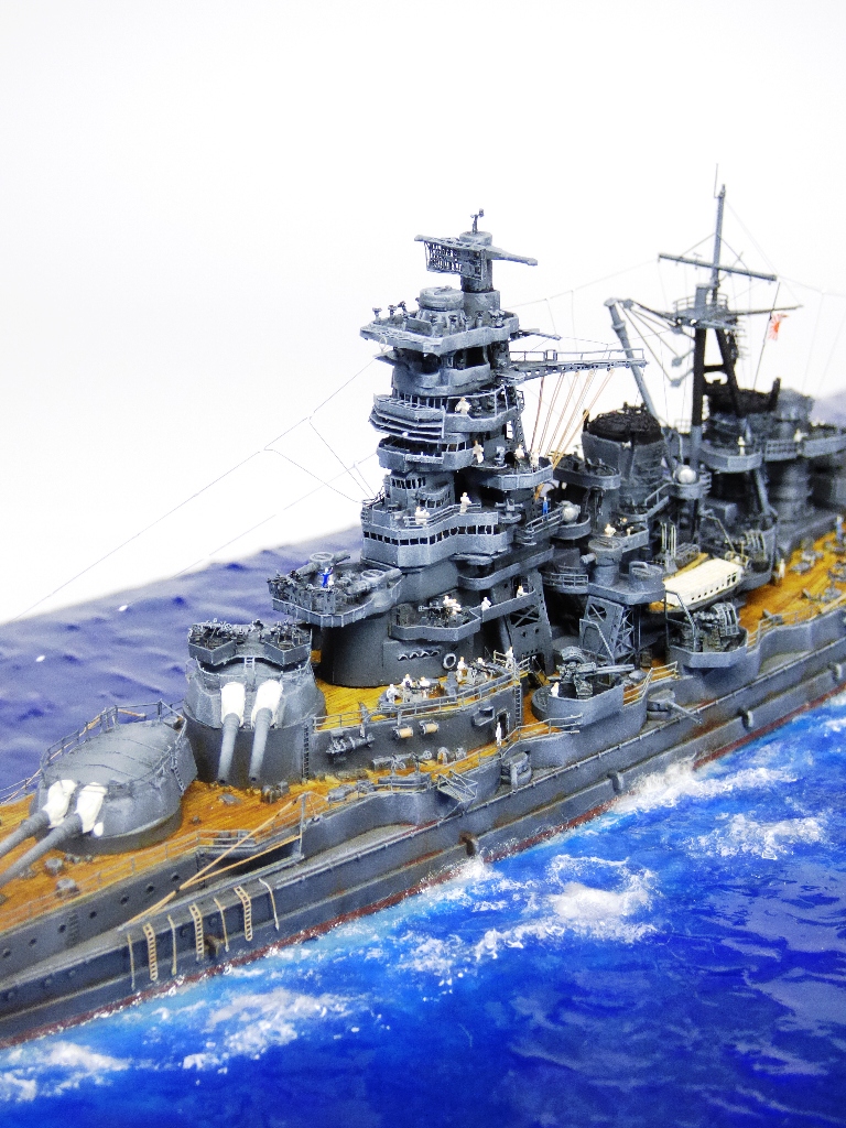 Mikrokosmos: IJN Kongo Fujimi+Veteran models detail set 1/700 scale.