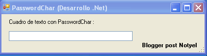 TextBox o Caja de texto | Desarrollo .Net