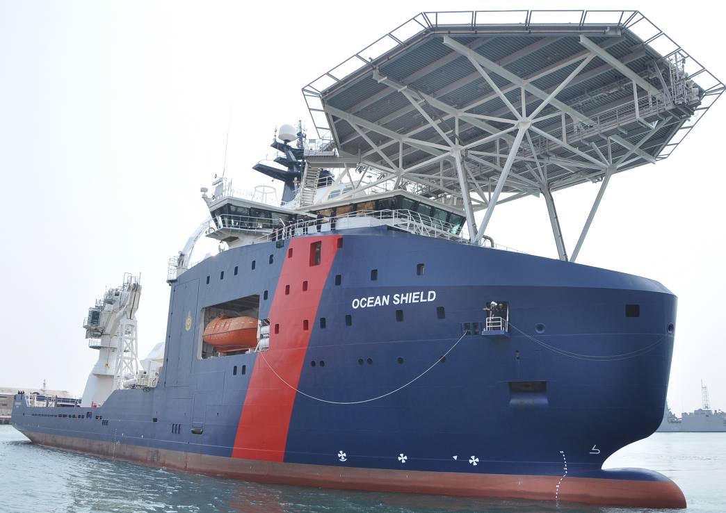 Chindits: Visit Of Australian Border Force Cutter 'Ocean Shield'