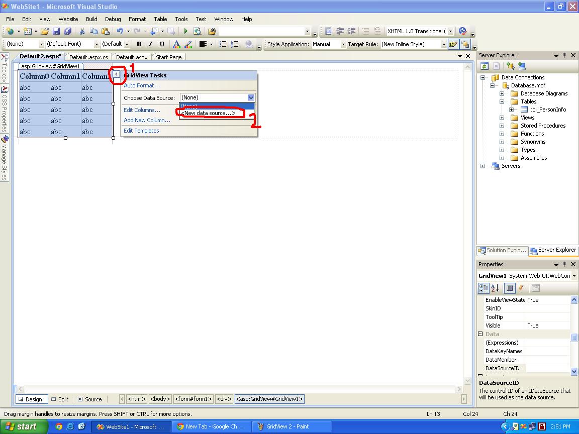Learn Programming Aspnet Php Java Html Css Edit Delete Data In Gridview