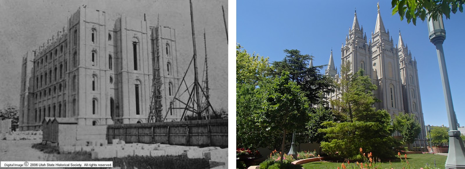 Utah's Present History: Salt Lake LDS Temple