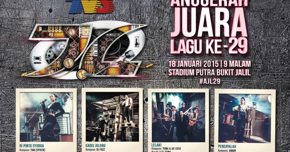 12 Poster Promo & Video Finalis Anugerah Juara Lagu AJL29 (2014 ...