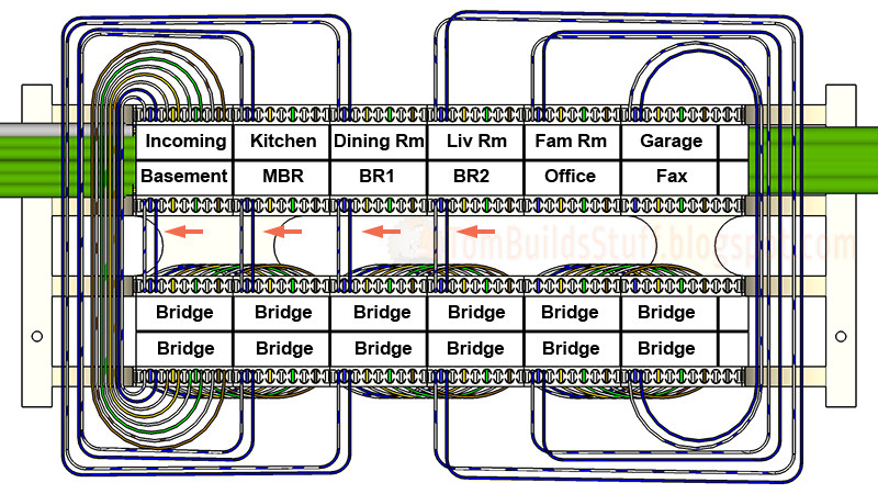 How to Wire A 110 Block Telephone Connector