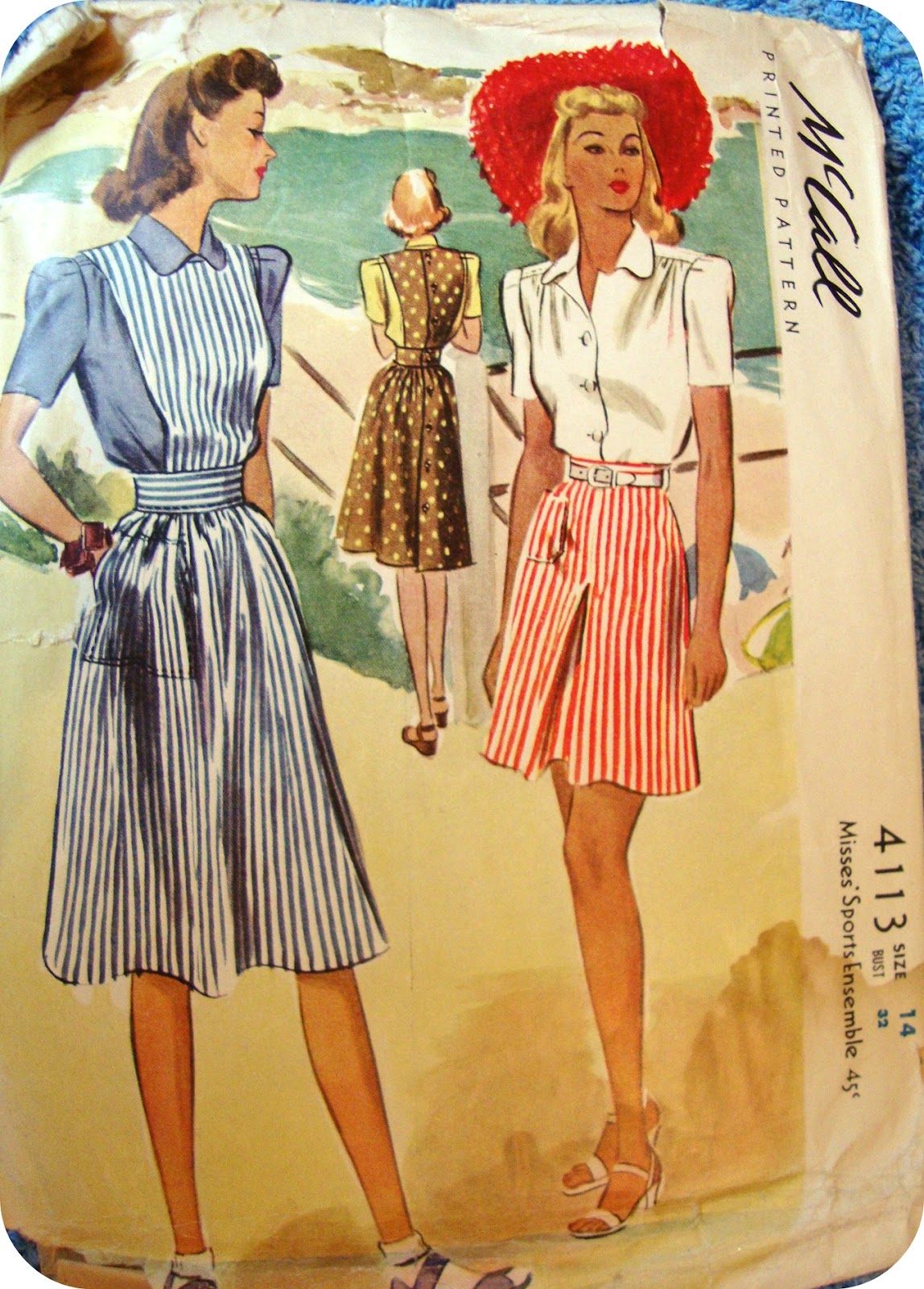 Sewing through the Decades Pattern Giveaway | Ms1940McCall