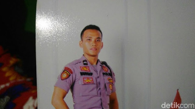 Baru 4 Bulan Jadi Polisi, Briptu Wahyu Gugur