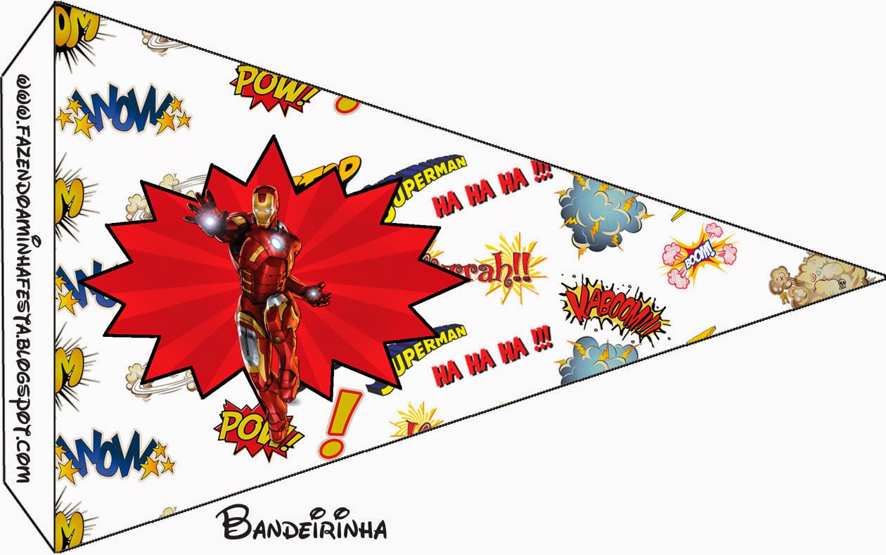 Iron Man: Free Party Printables. - Oh My Fiesta! for Geeks