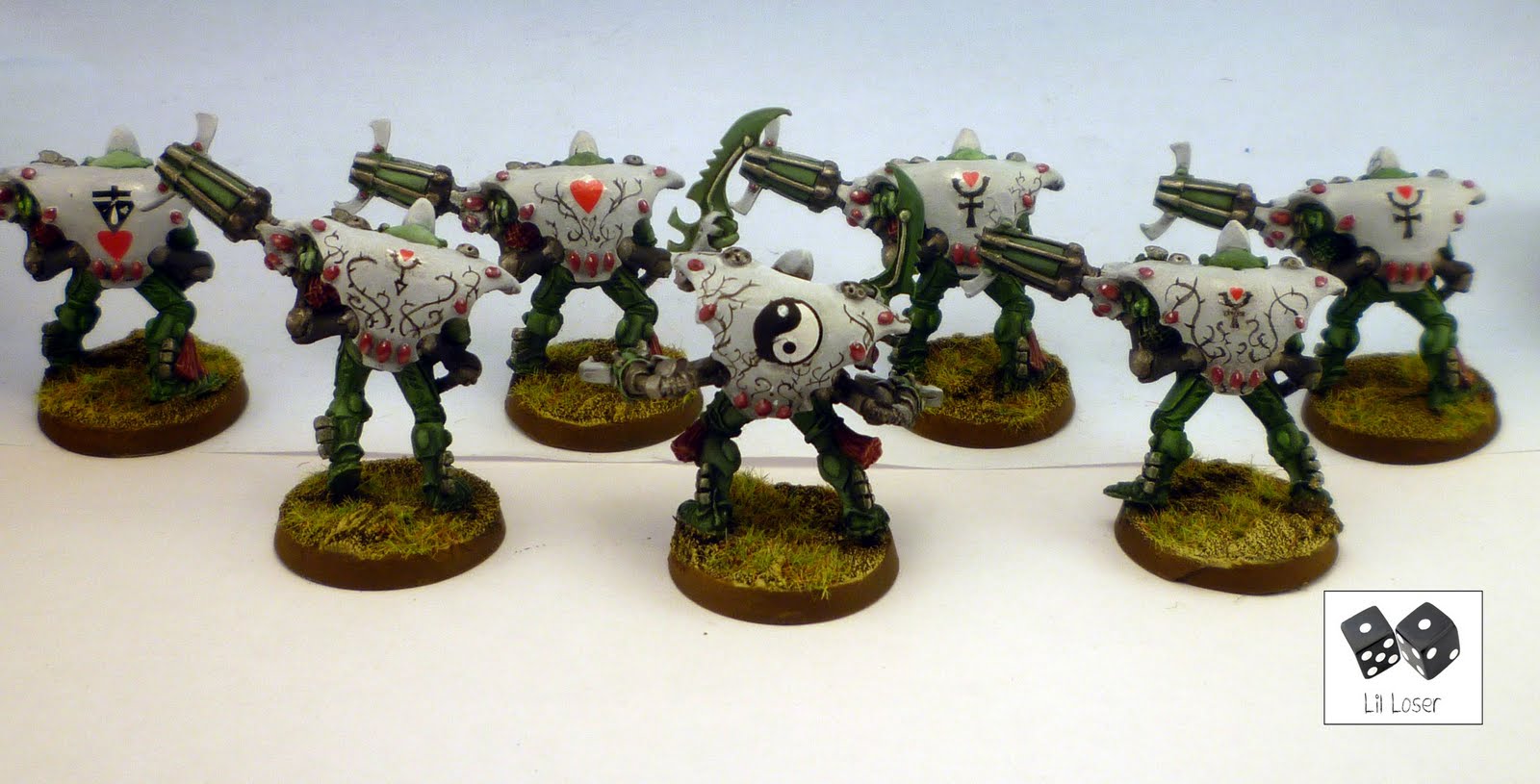 Biel Tan hat- trick; Warp Spiders ~ LilLegend Commission Painting Studio