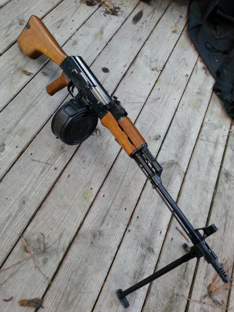 The Chinese AK-47 Blog: Chinese RPK Type 87S, 7.62x39, both Polytech ...