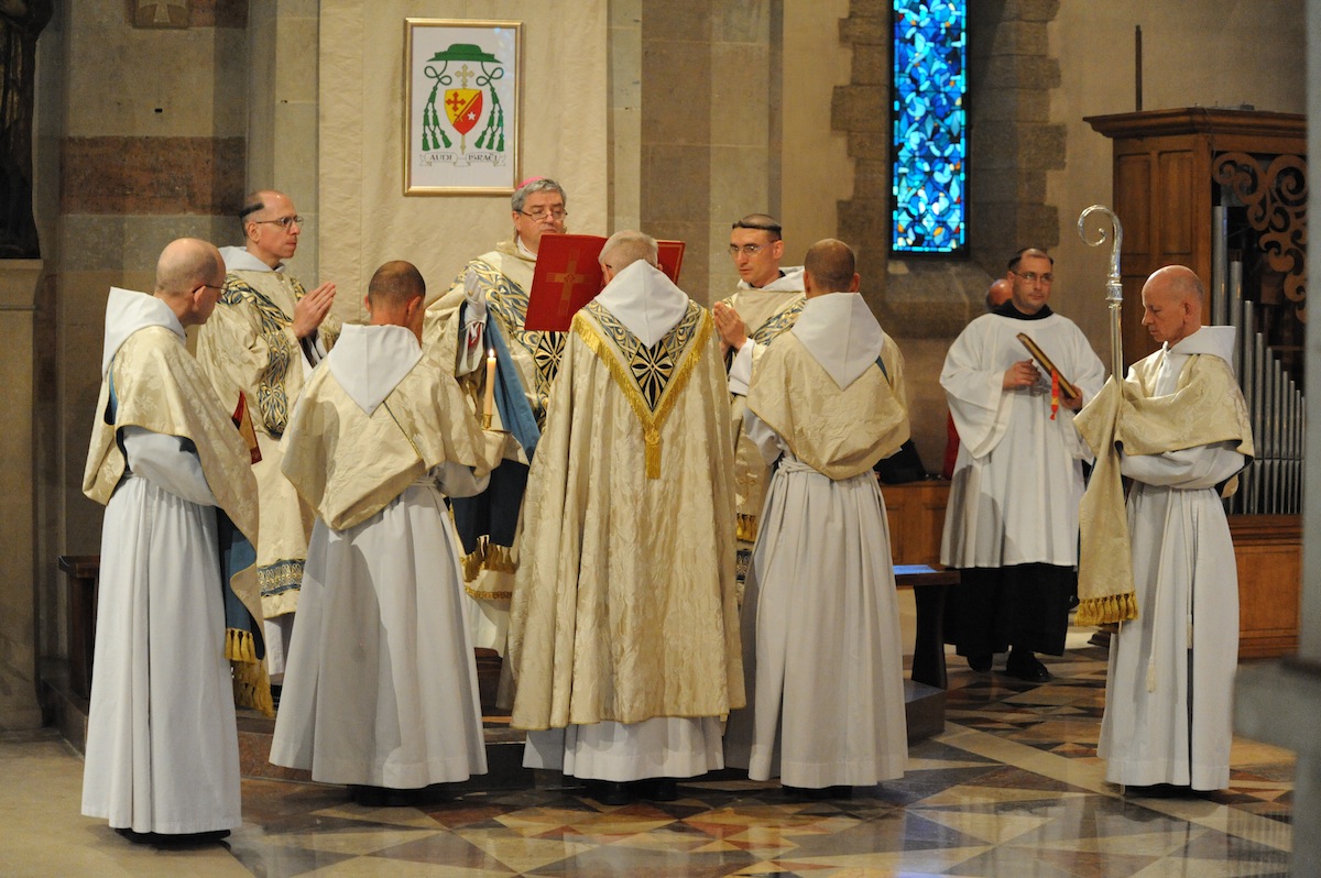 New Liturgical Movement: Diaconal Ordinations at the Benedictine Abbey ...
