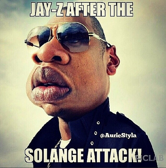 Welcome to Miss Atinuke's Blog: Solange & Jay Z:Omg! Funniest meme's ...