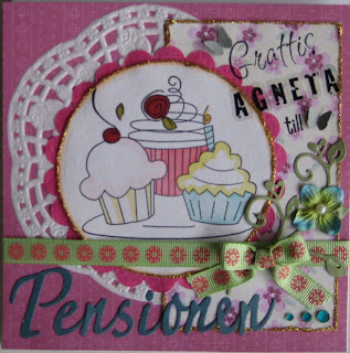 Pysselsandra: Grattis till pensionen!