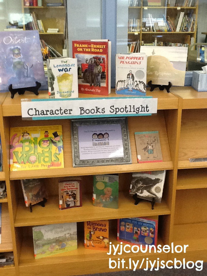 jyjoyner counselor: Spotlight Character Ed Books at Your School