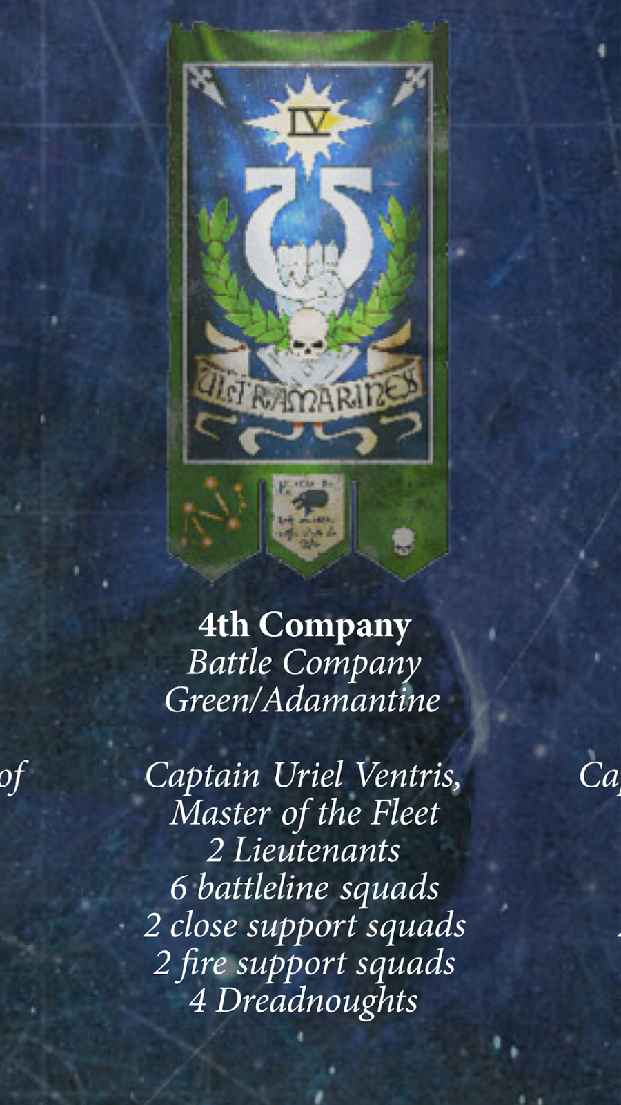 Ultramarines 4th Company Project