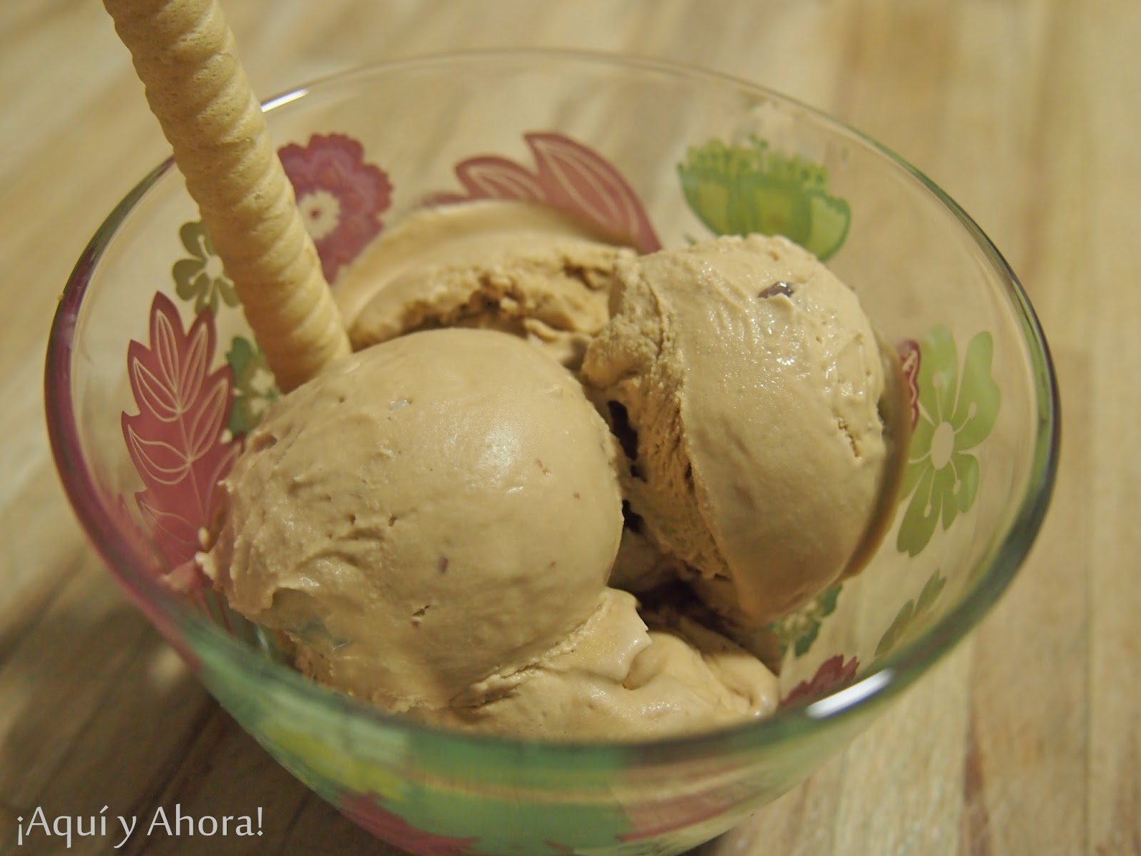 ¡Aquí y Ahora!: Helado de café bombón con chips de chocolate