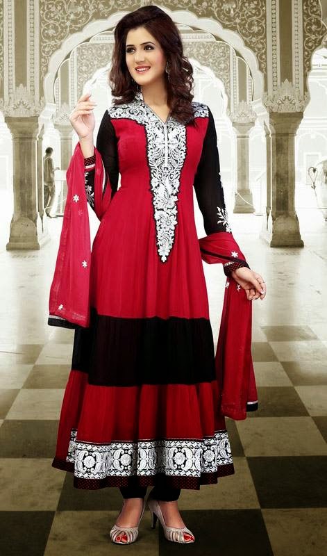 Latest And New Collection Of Party Dresses Of kaneesha 2014-15 ...