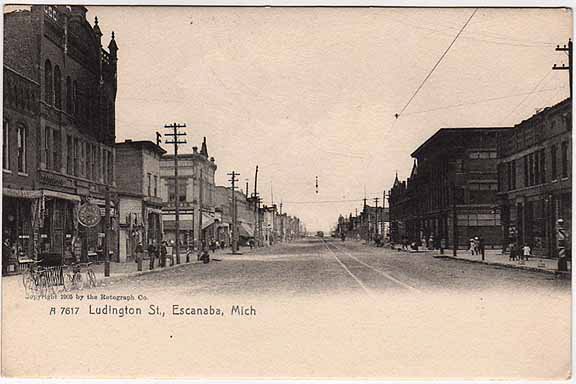 The Upper Peninsula Of Michigan: Escanaba - Historic Variety (Not Taken ...