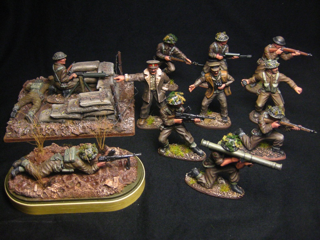 Biblicrafts: Matchbox 1:32 WW2 British Infantry Full set! ........( At ...