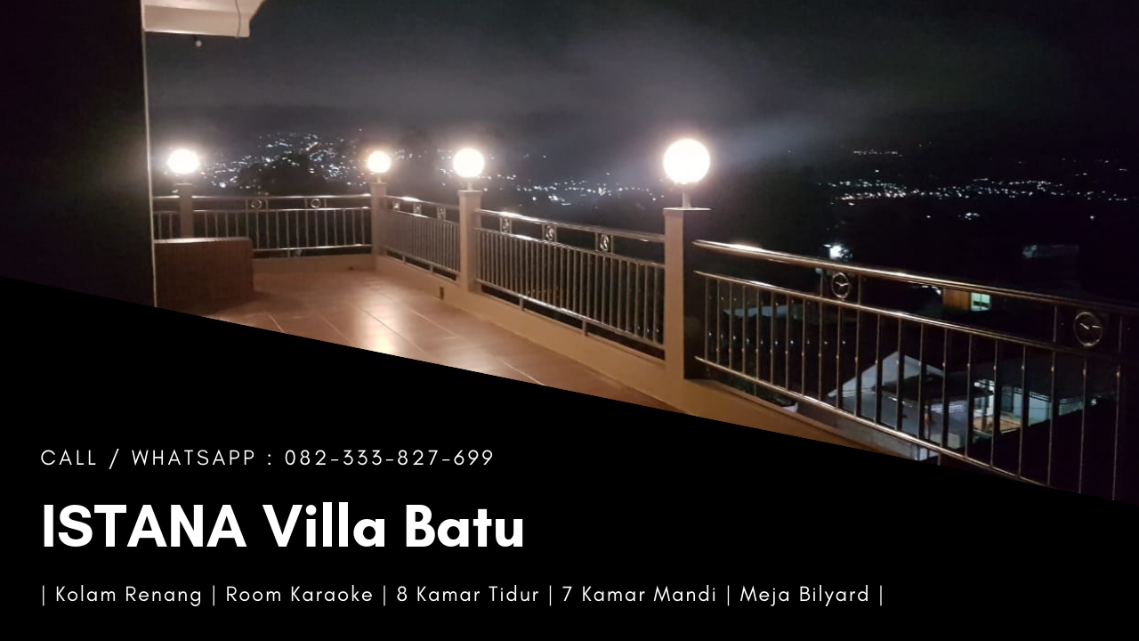 Villa Di Kota Batu Malang | villa batu malang yang bagus - ISTANA Villa ...