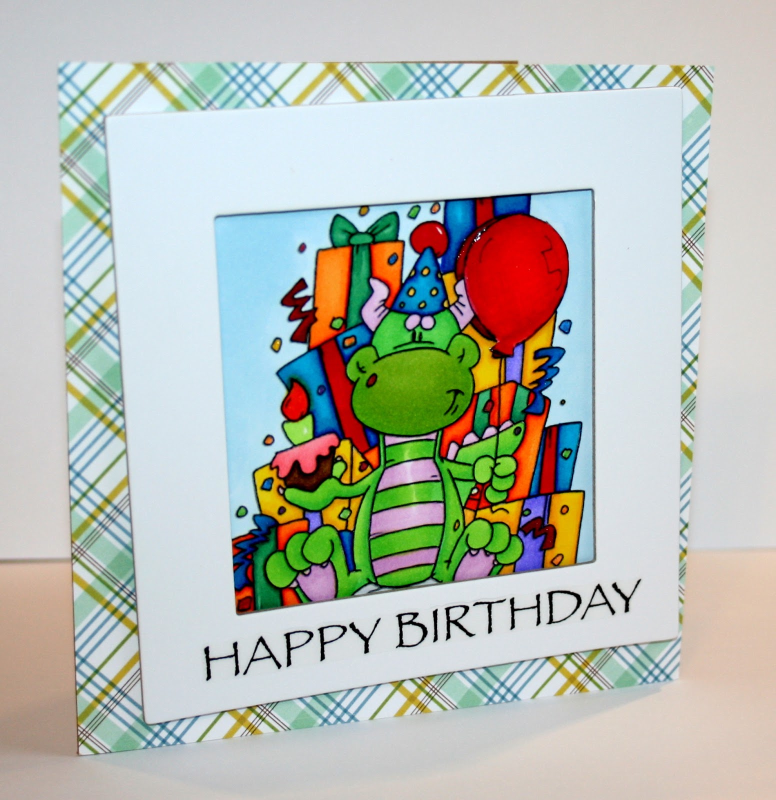 Simply Cute Cards: Happy Birthday from Clyde