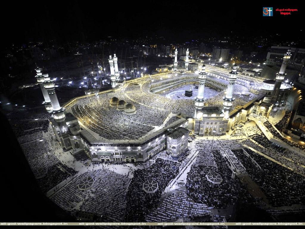 Kaaba Wallpaper HD At Night | God Wallpaper