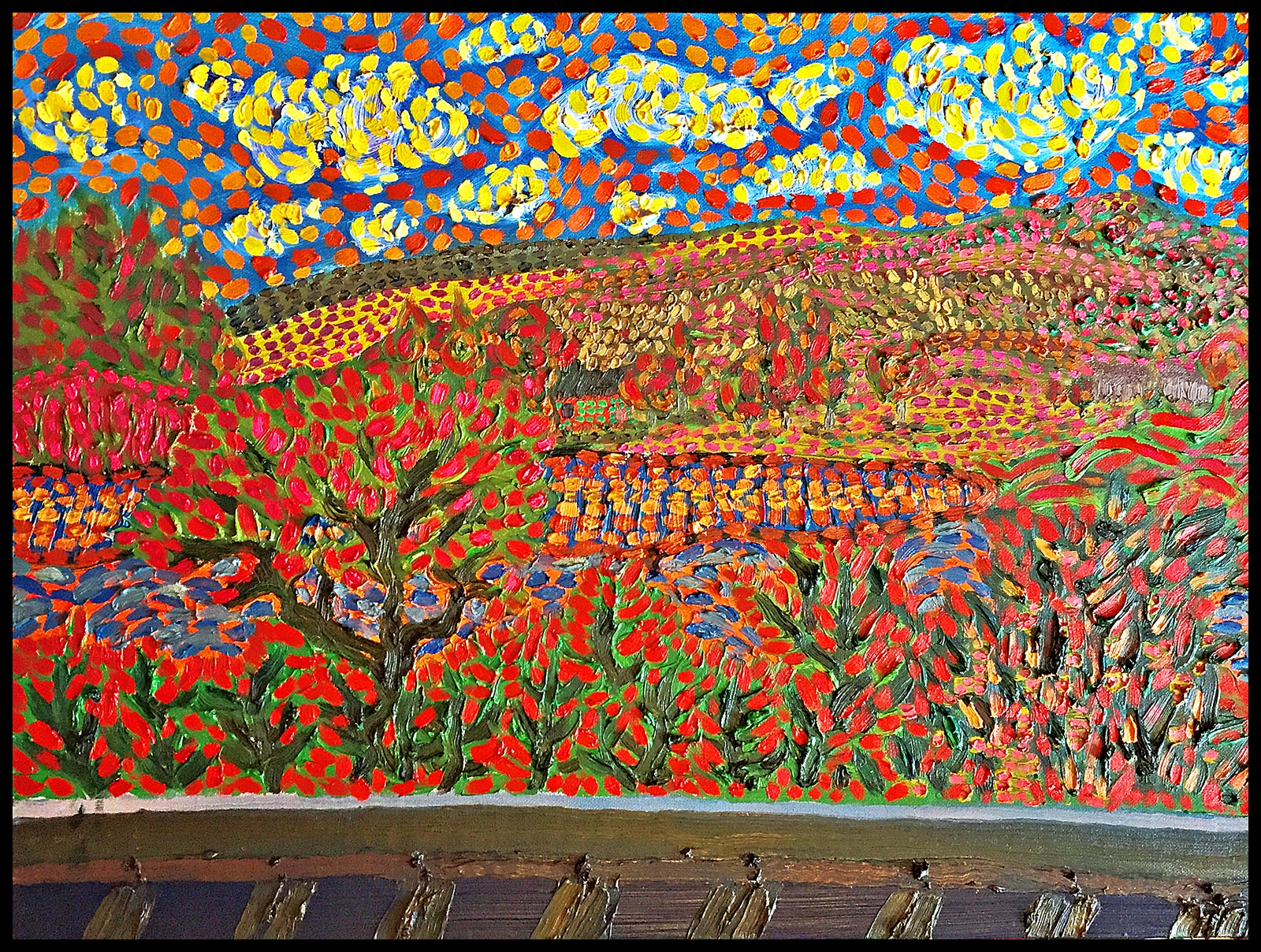 Art: Stuart Davis' "Yellow Hills"; The Gift of Sight