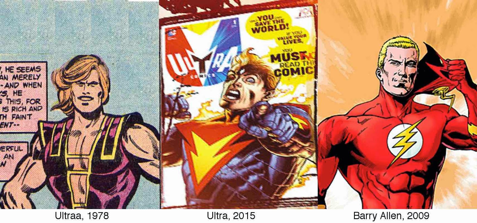Rikdad's Comic Thoughts: Multiversity: Ultra and the Flash