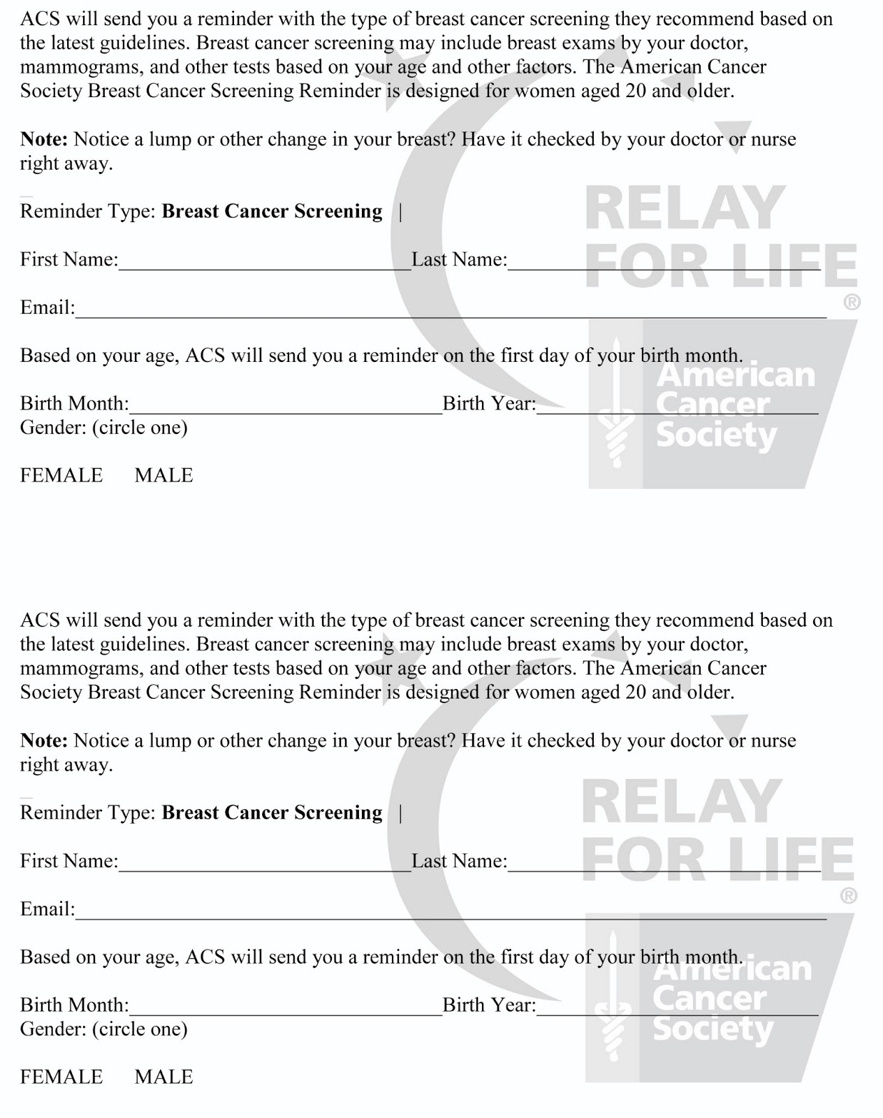 Cassi Selby: relay themes