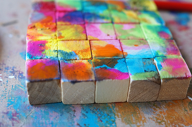 Colorful cube puzzle - Journey into Creativity