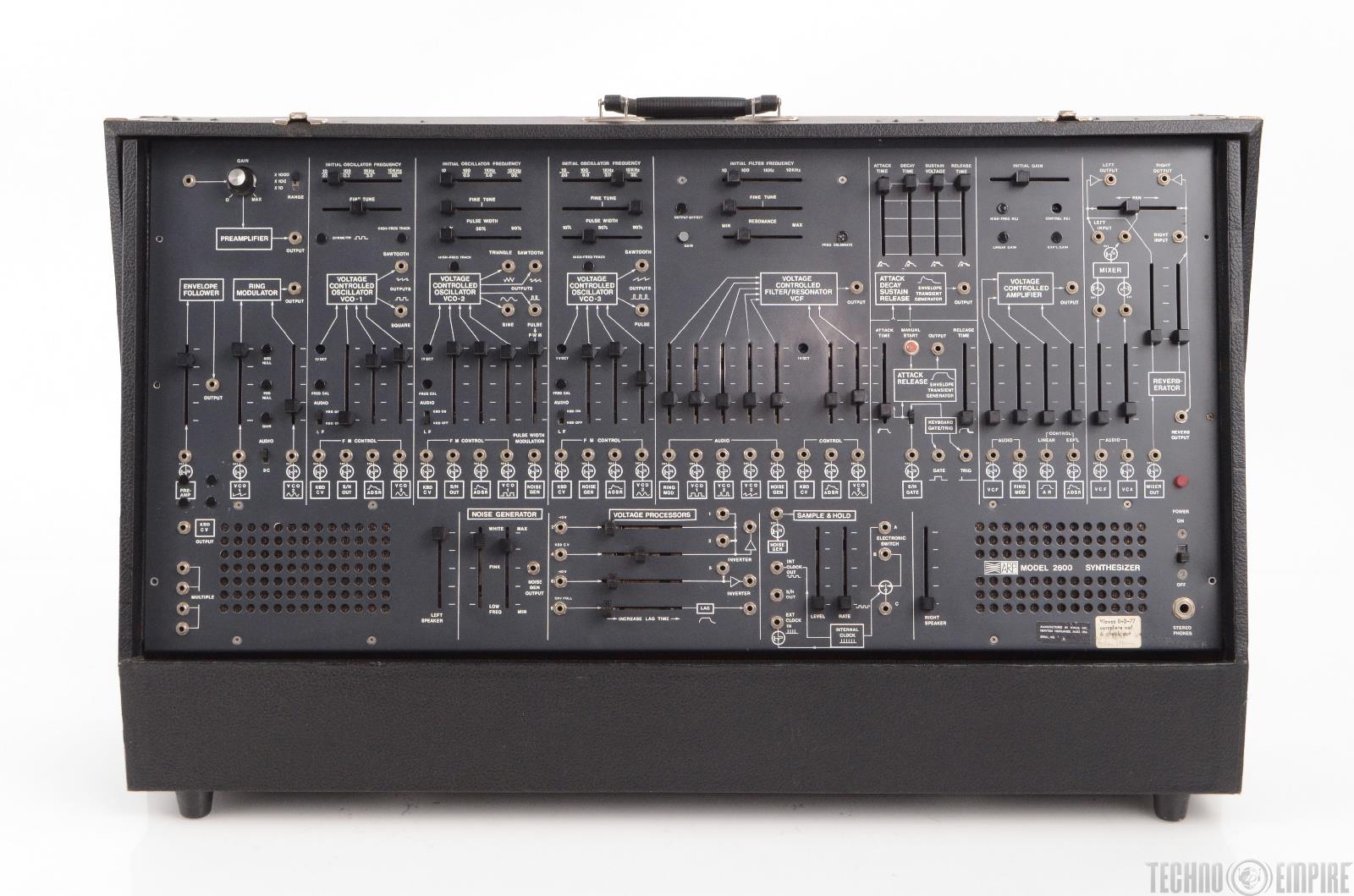 MATRIXSYNTH: ARP 2600 Vintage Analog Modular Synthesizer Synth w/ 4012 ...