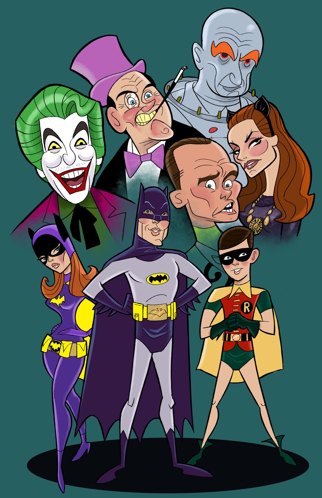 Batman comics, Batman tv series, Batman comic art