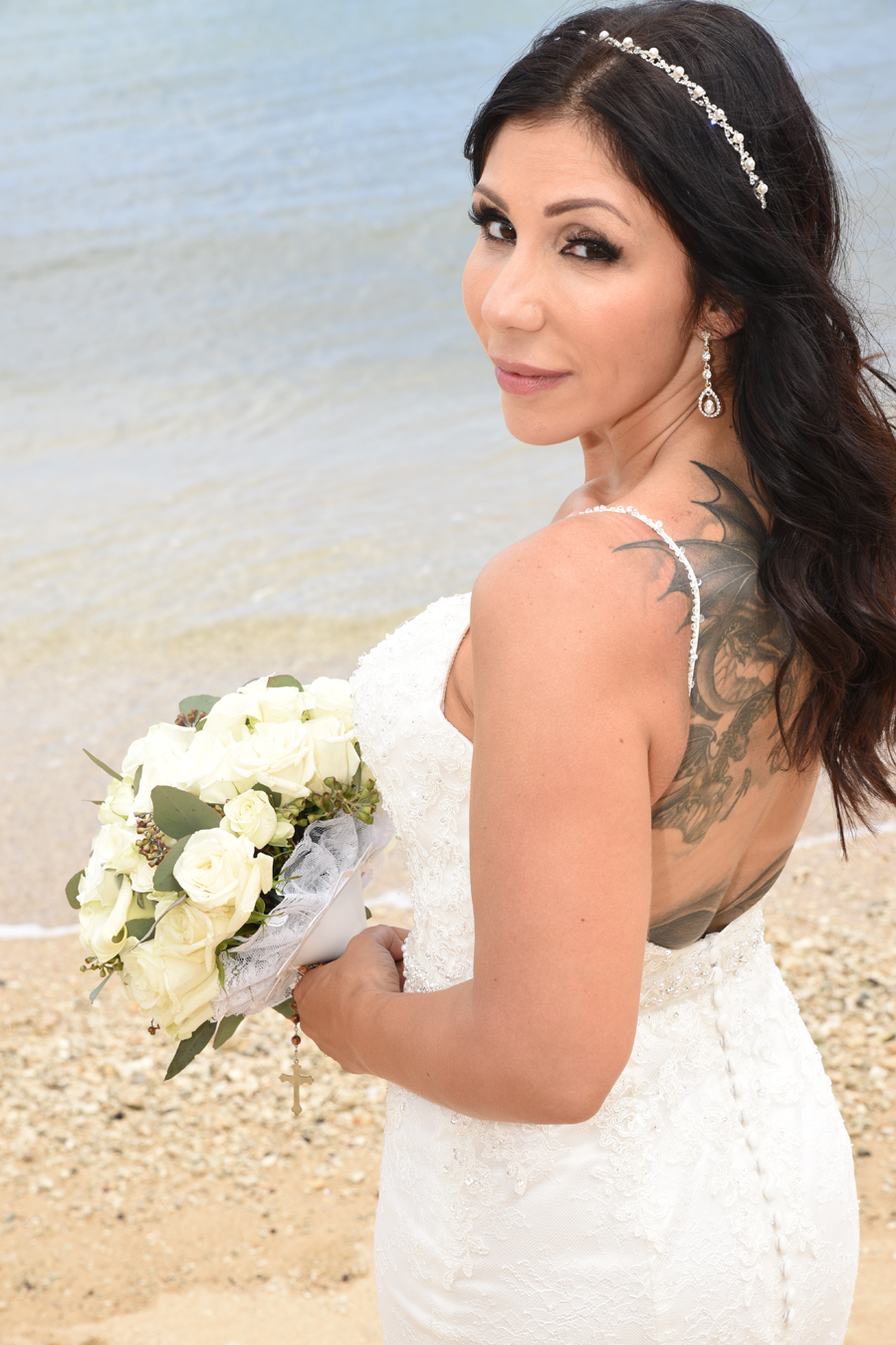 Brides of Hawaii: Gina at Kahala Beach