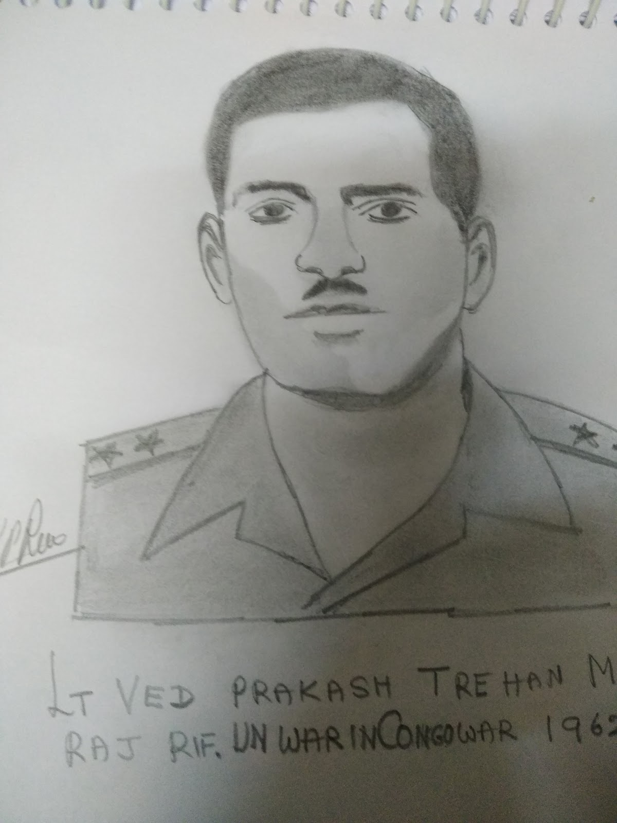 Col. Dr. Kuntamukkala Prabhakar Rao: Lt Ved Prakash trehan,MVC Raj RIF ...