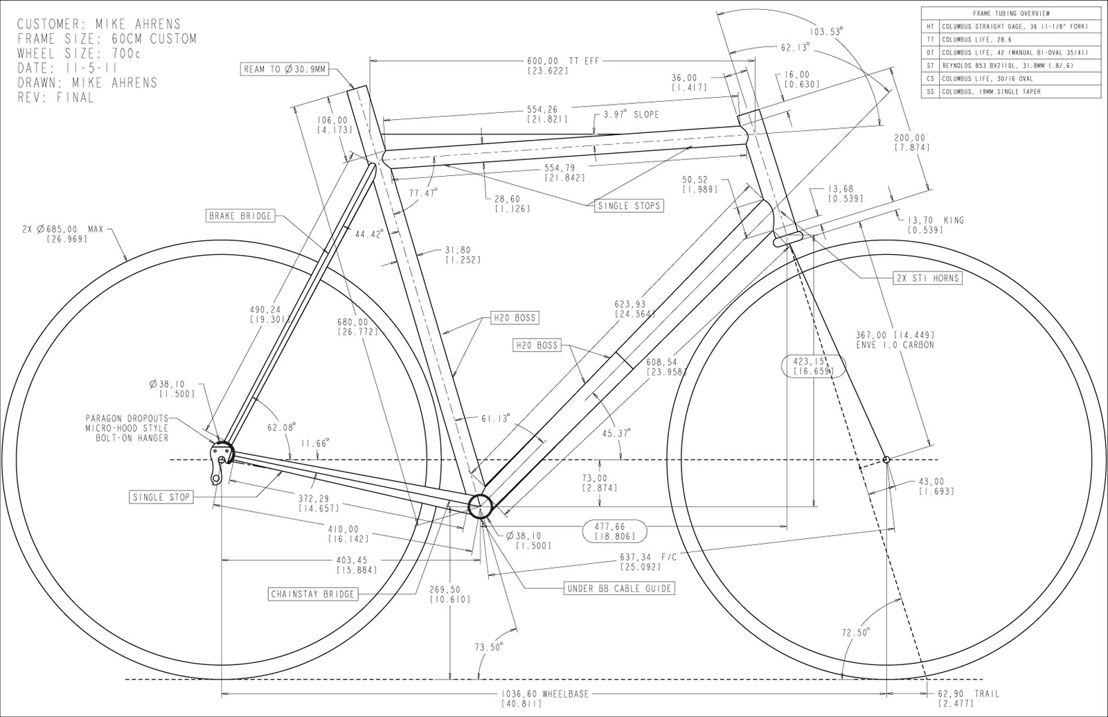 Ahrens Bicycles Blog: Movember Projects
