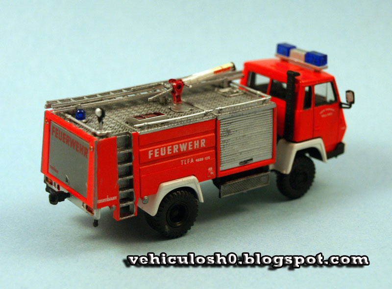 Paquito Models 1/87: ROCO Steyr 91 Feuerwher Hall in Tirol