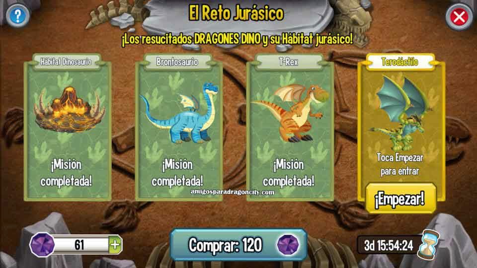 Dragon CityThe One: Terodactilo De La Isla Dinosaurio El Reto Juarasico ...